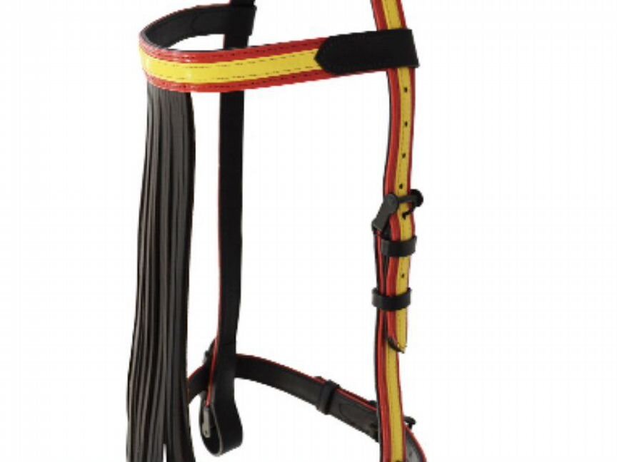 Уздечка для лошади испанская и подперсье