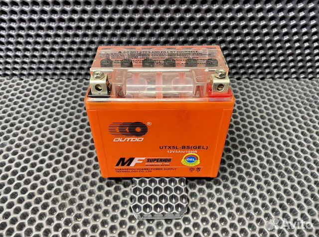 Аккумулятор 12V 5Ah (GEL), новый, питбайк, мото купить в Москве | Авито