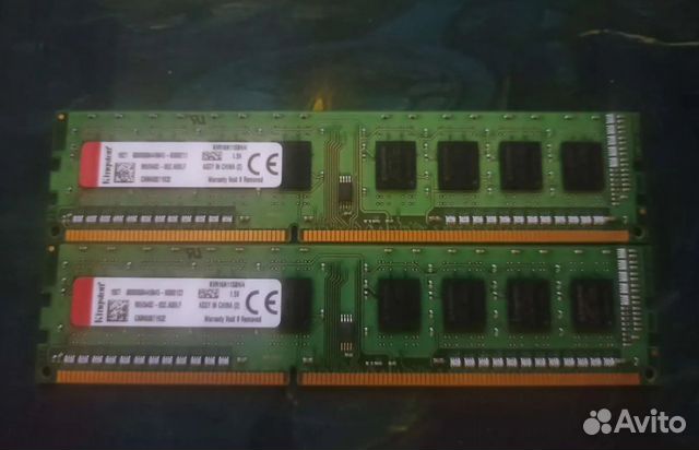 Оперативная память Ddr3 4 Gb х2 купить в Москве Электроника Авито
