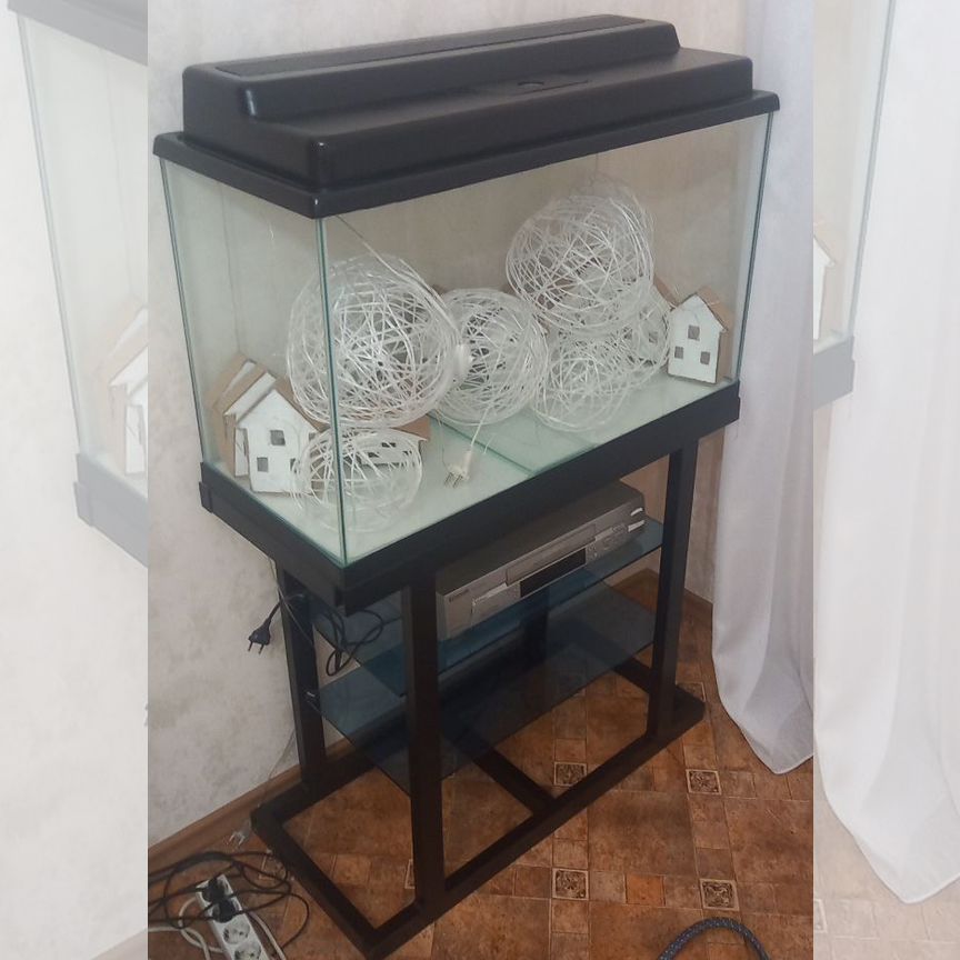 Аквариум с тумбой бу