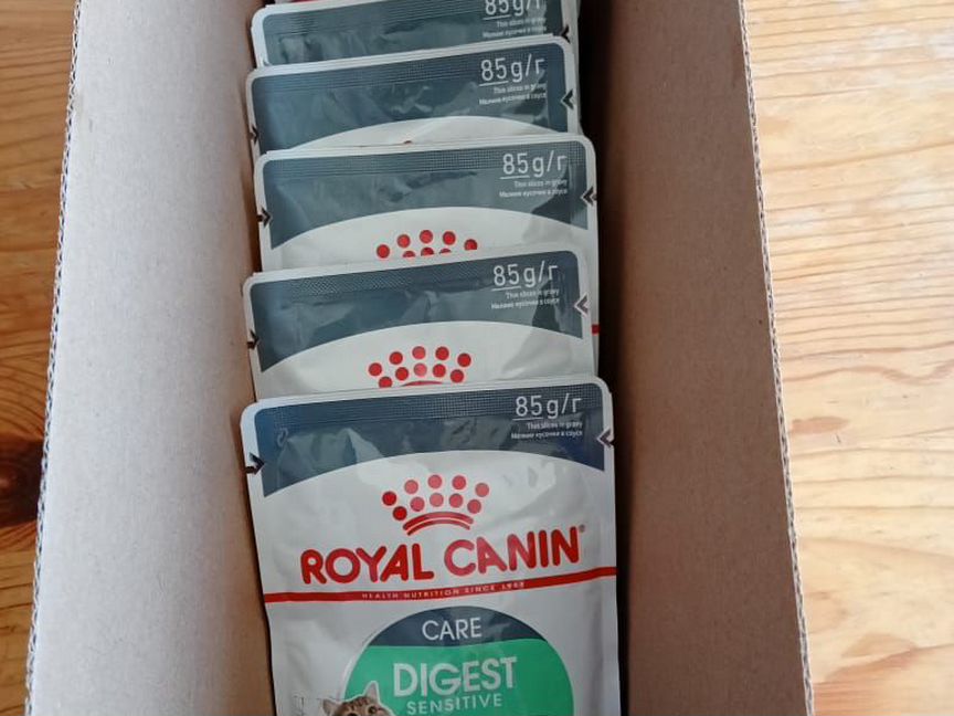 Влажный корм для кошек royal canin