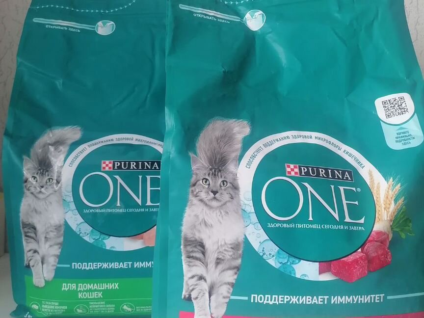 Сухой корм для кошек purina one 3 кг