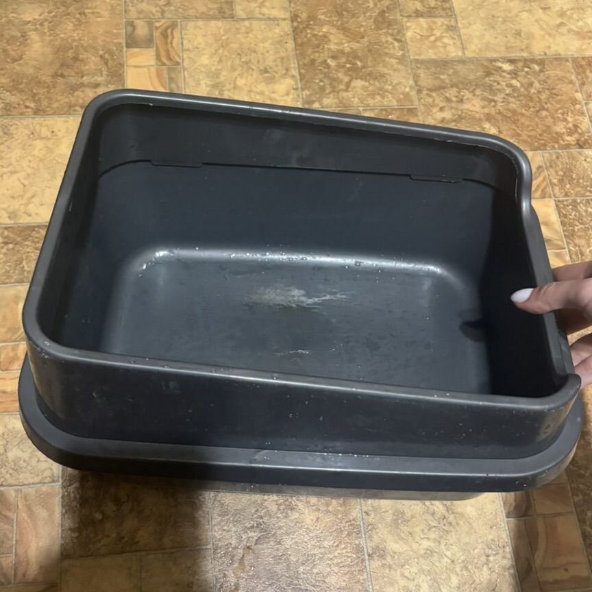 Лоток для кошек глубокий