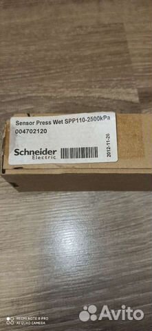 Датчик давления жидкости SPP110,2500 kPa Schneider купить в Москве с ...