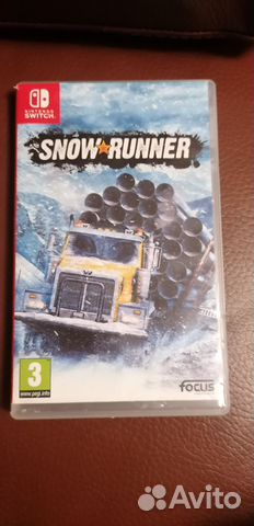 Snowrunner nintendo switch купить в Санкт-Петербурге | Электроника | Авито
