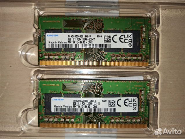 Оперативная память DDR4 SO-dimm 16 Gb (2x8 Gb) купить в Москве ...