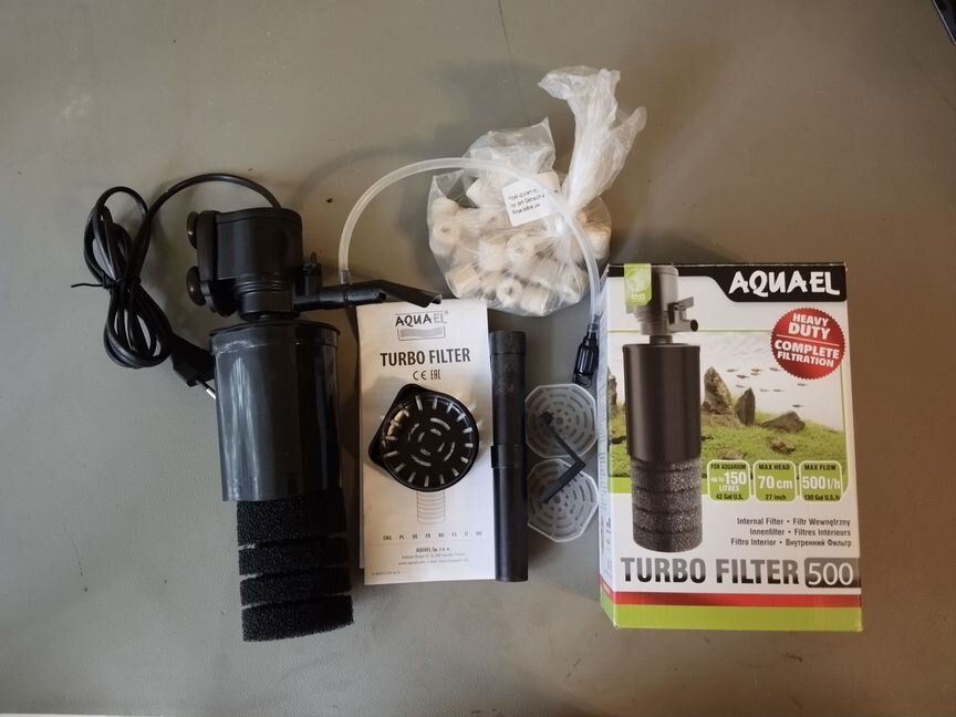 Фильтр для аквариума + purigen