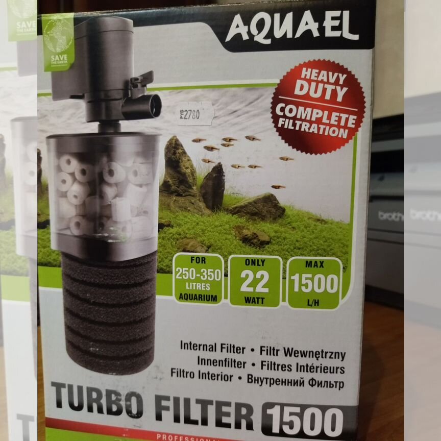 Аквариумный фильтр внутренний бу