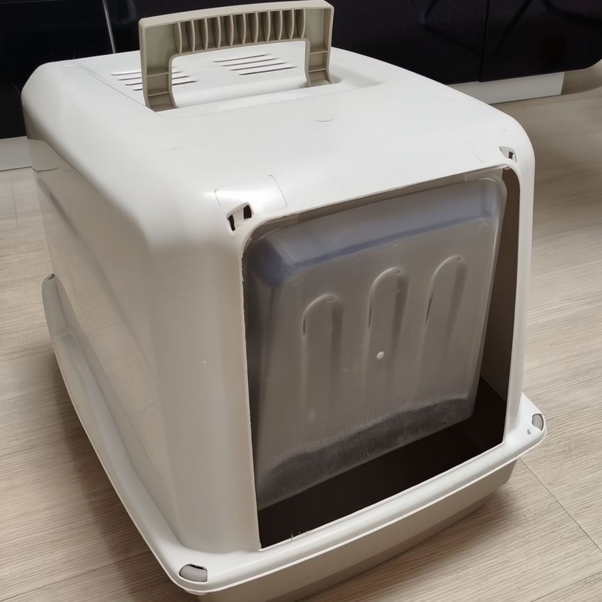 Кошачий туалет лоток закрытый