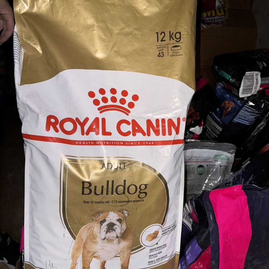 Royal canin bulldog 12 кг