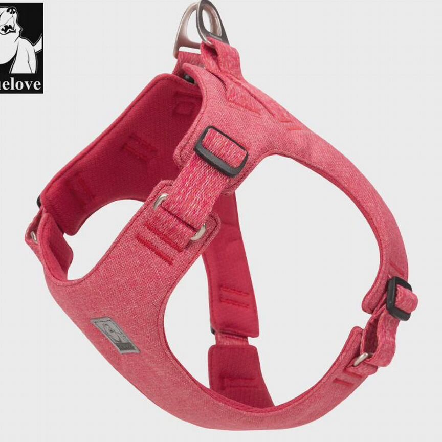 Шлейка для собак Truelove Розовая, L(54-60cm)