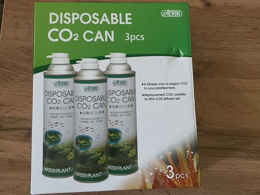 Ista баллоны для диффузионного набора CO2