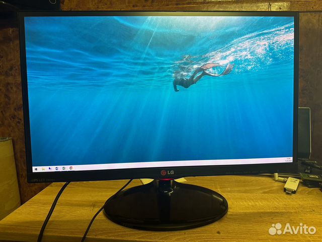 Безрамочный IPS монитор 23" LG 23ea63 FullHD+hdmi купить в Москве ...