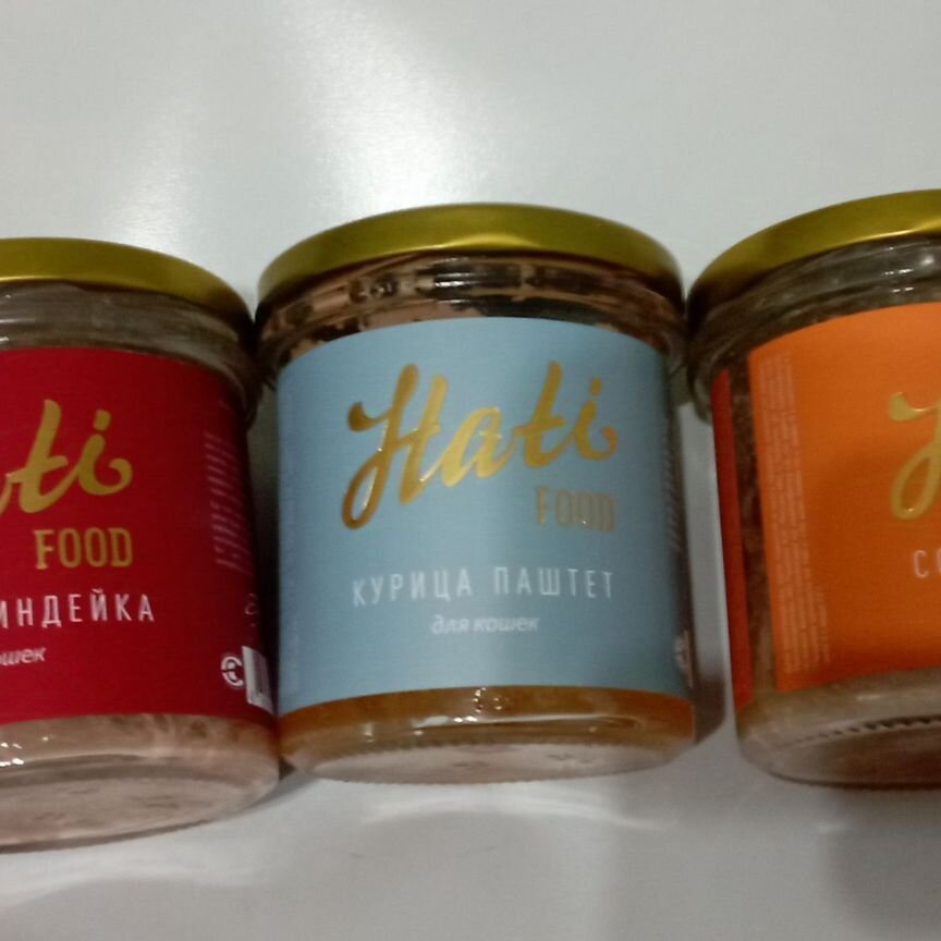 Корм для кошек Hati. Банка 270гр