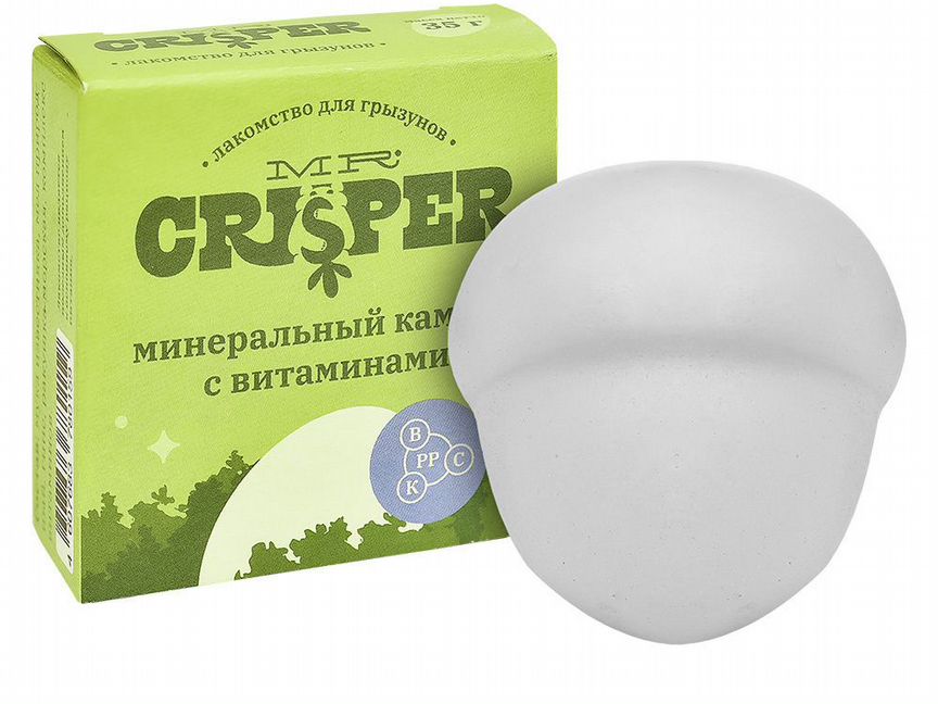MR.Crisper минеральный камень для грызунов с витам