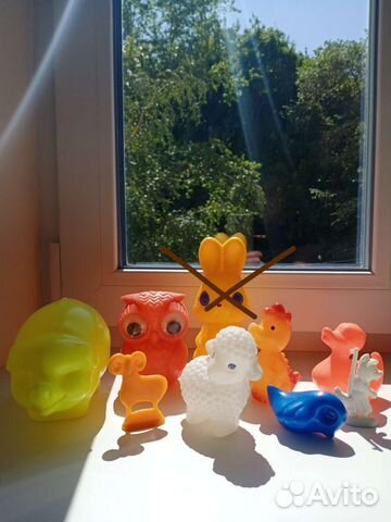 Игрушки пластмассовые СССР купить в Москве | Хобби и отдых | Авито