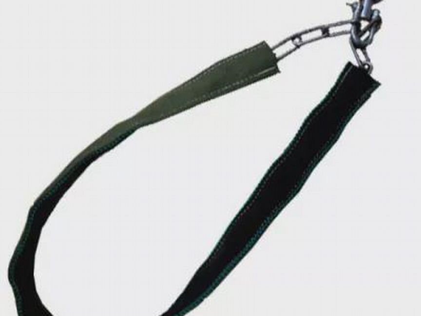 Ошейник д крс цепь брезент 5мм на 36мм, дли 120см