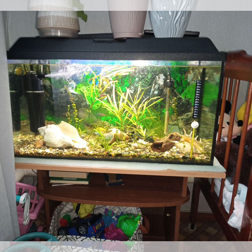 Аквариум с тумбой