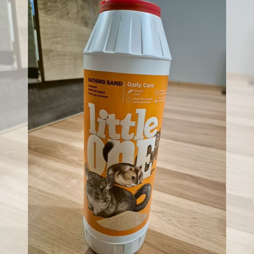 Песок для купания грызунов little one
