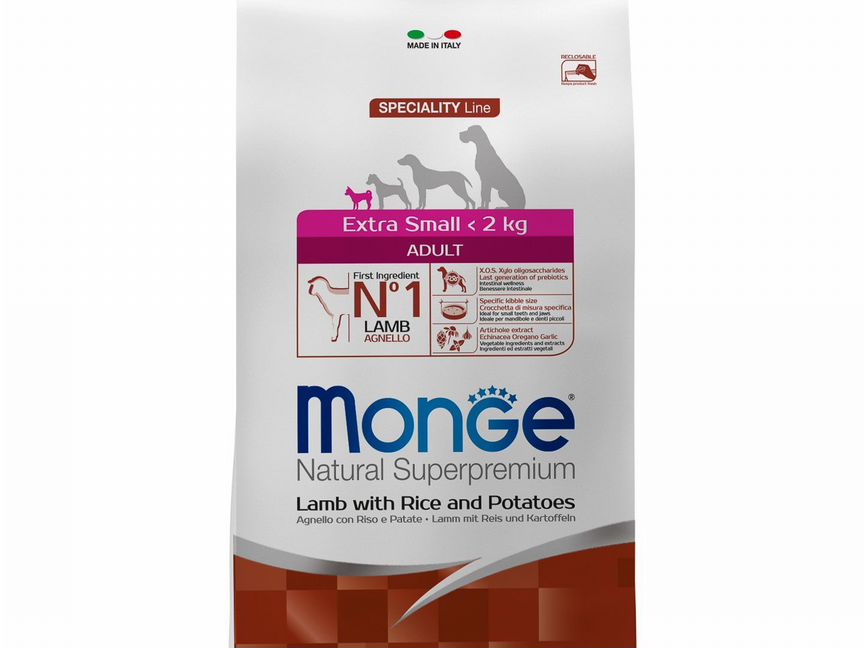 Monge сухой корм для собак