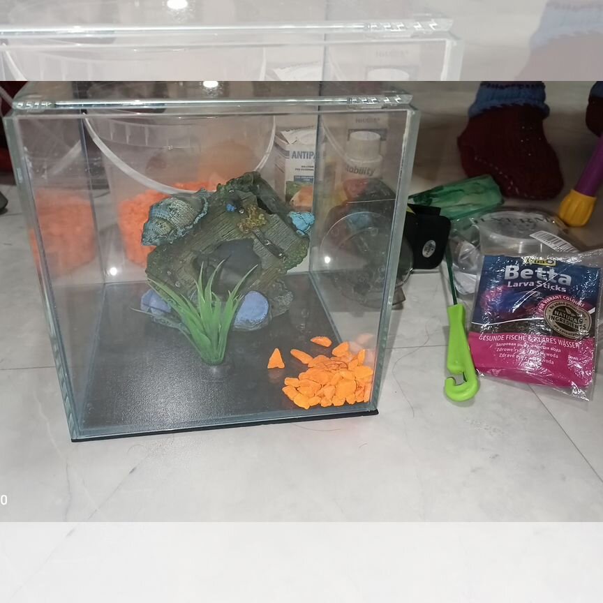 Аквариум 5 литров   набор