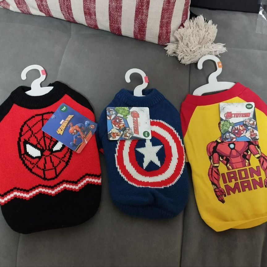 Свитер толстовка Marvel для собак М
