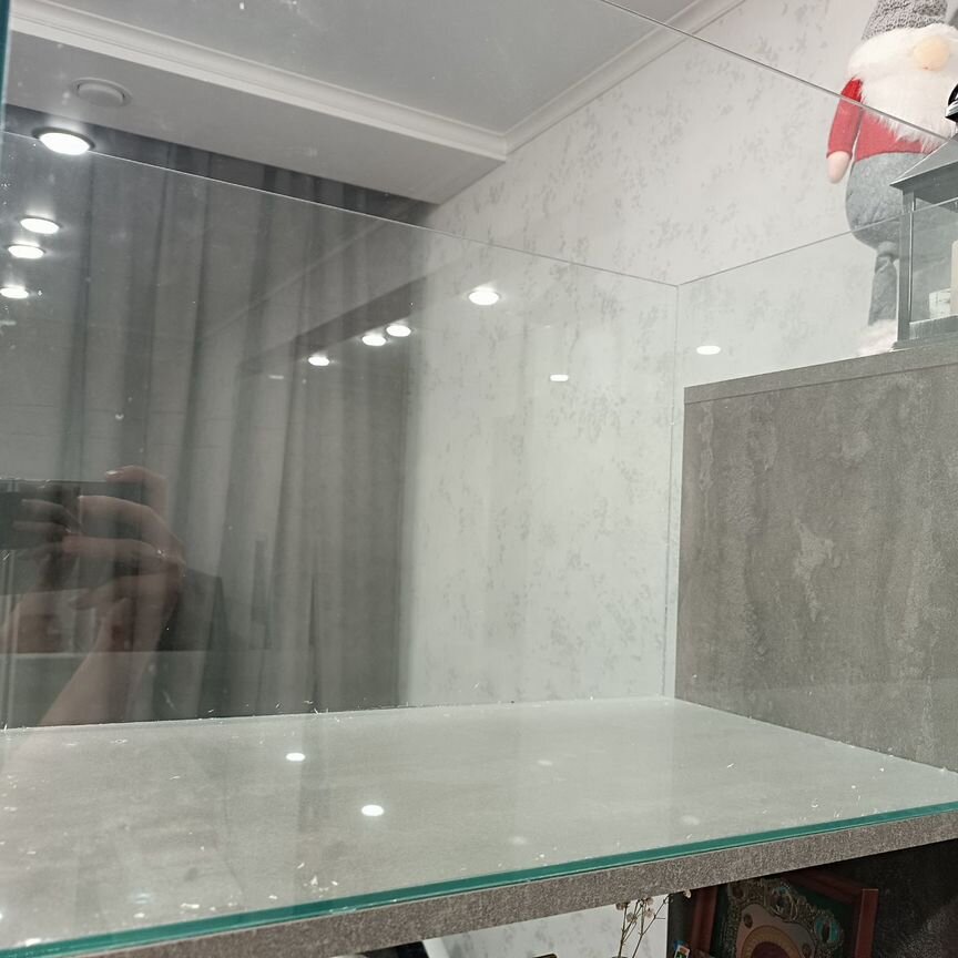 Аквариум 78 литров (60 см х 34,5 см х 39,5 см)