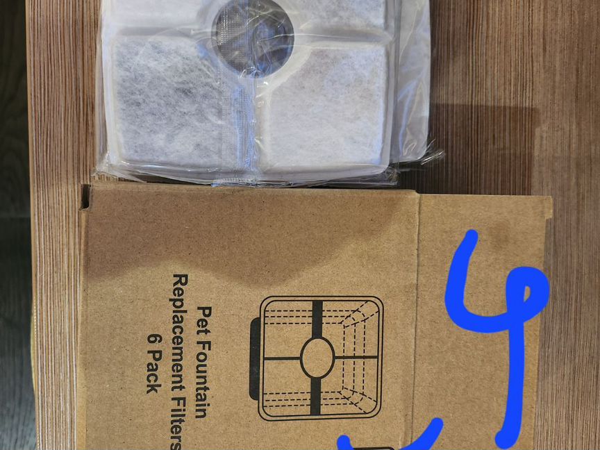 Фильтры для кошачьего фонтана