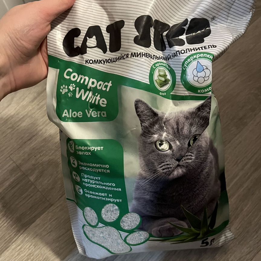 Кошачий наполнитель комкующийся