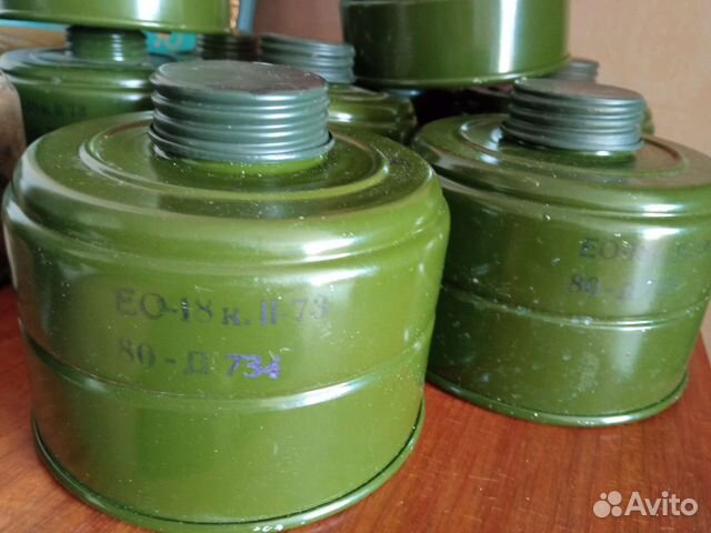 Фильтр для противогаза купить в Твери | Хобби и отдых | Авито