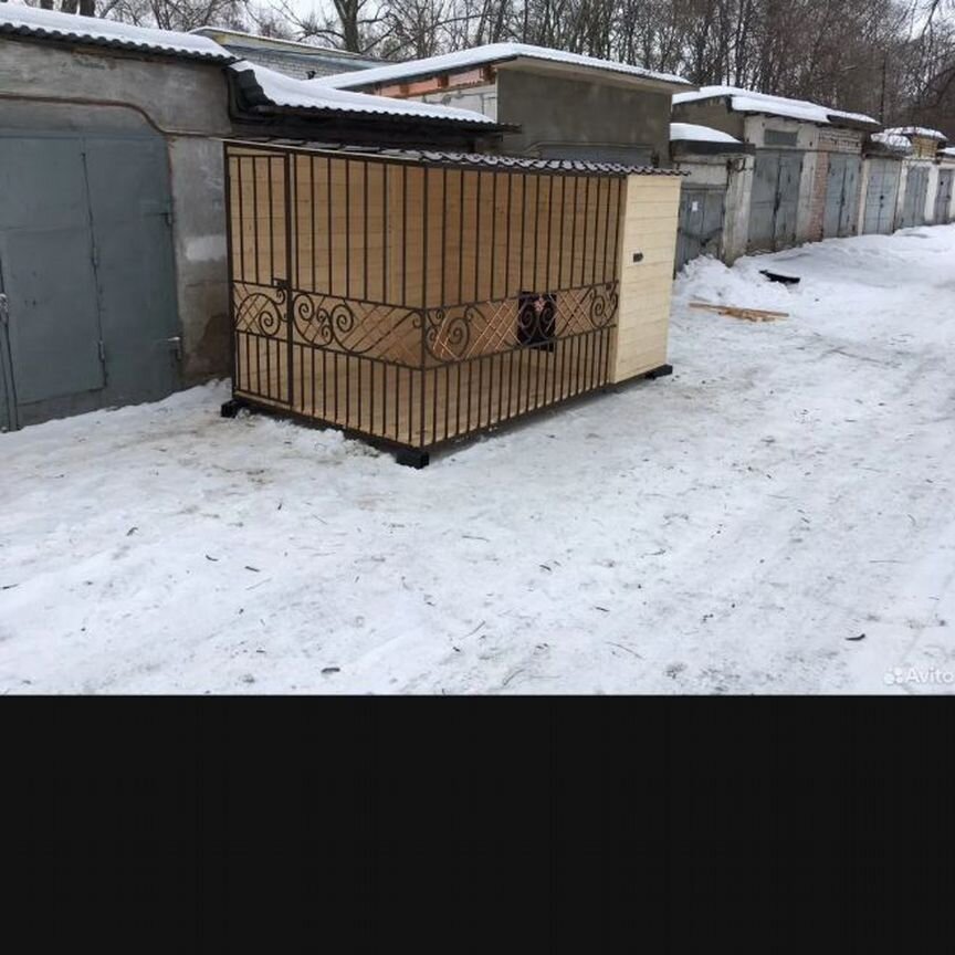 Вольер для собак уличный утепленный