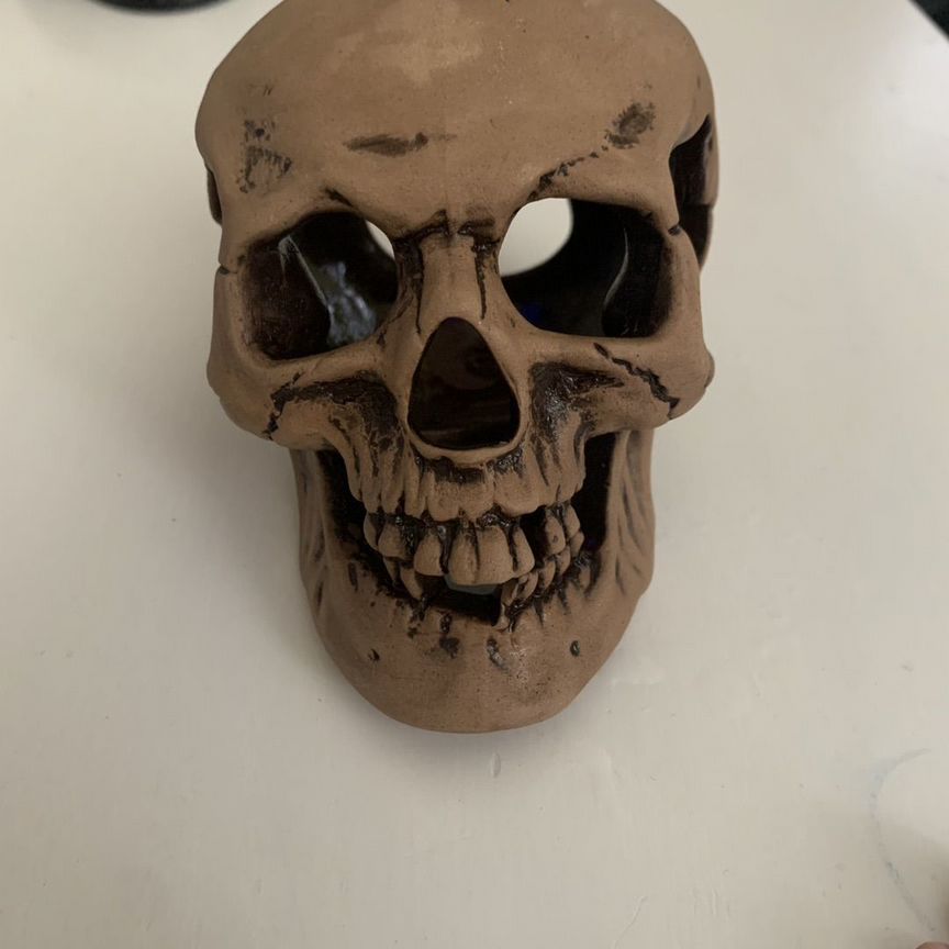 Декор для аквариума "Череп"