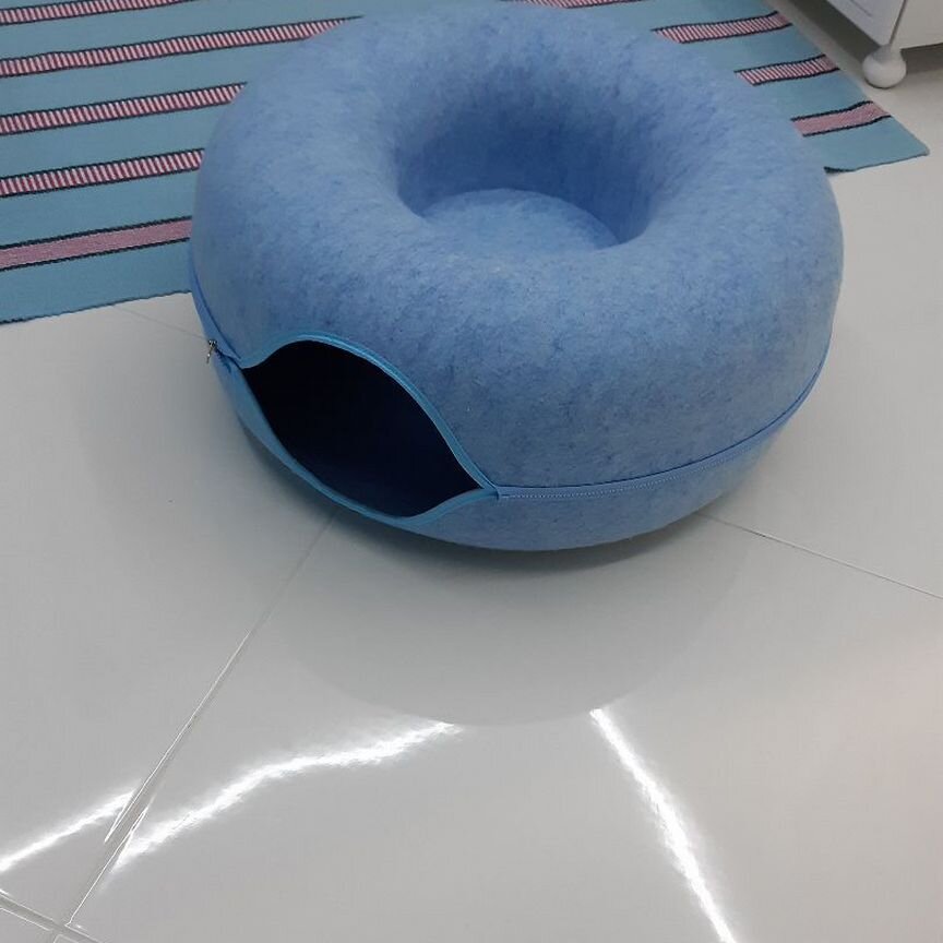 Лежанка тунель для кошек