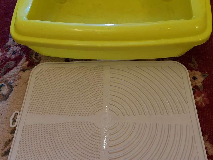 Moderna лоток для кошачьего туалета + коврик