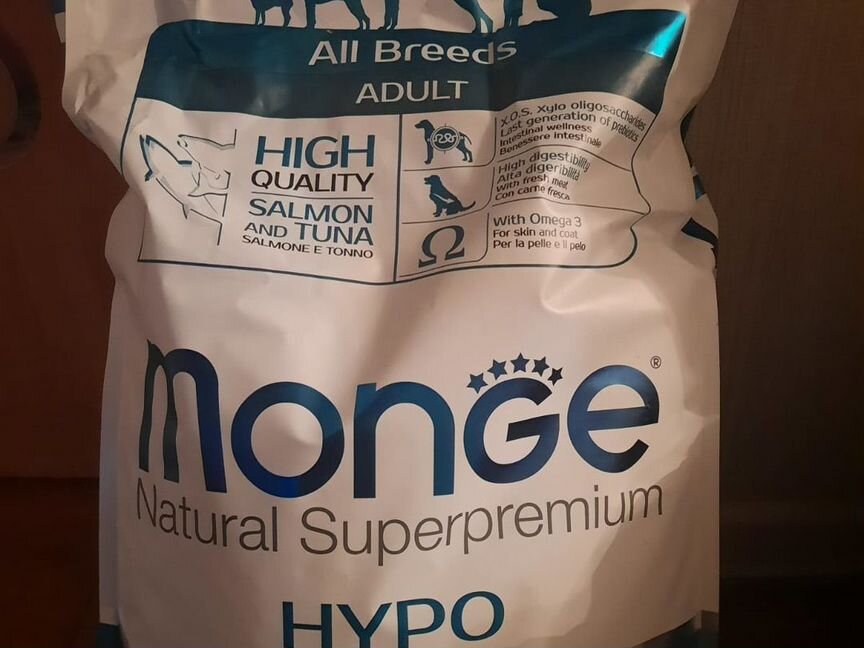 Корм для собак monge 12 кг