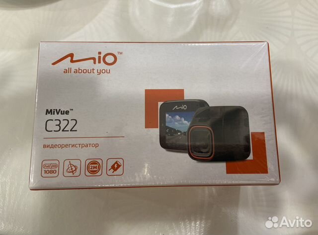 Новый видеорегистратор mio mivue c322 купить в Оренбурге | Авито