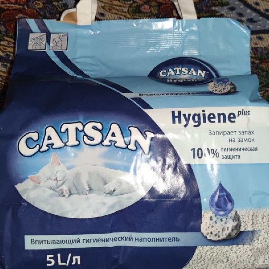 Кошачий наполнитель Catsan 5 литров
