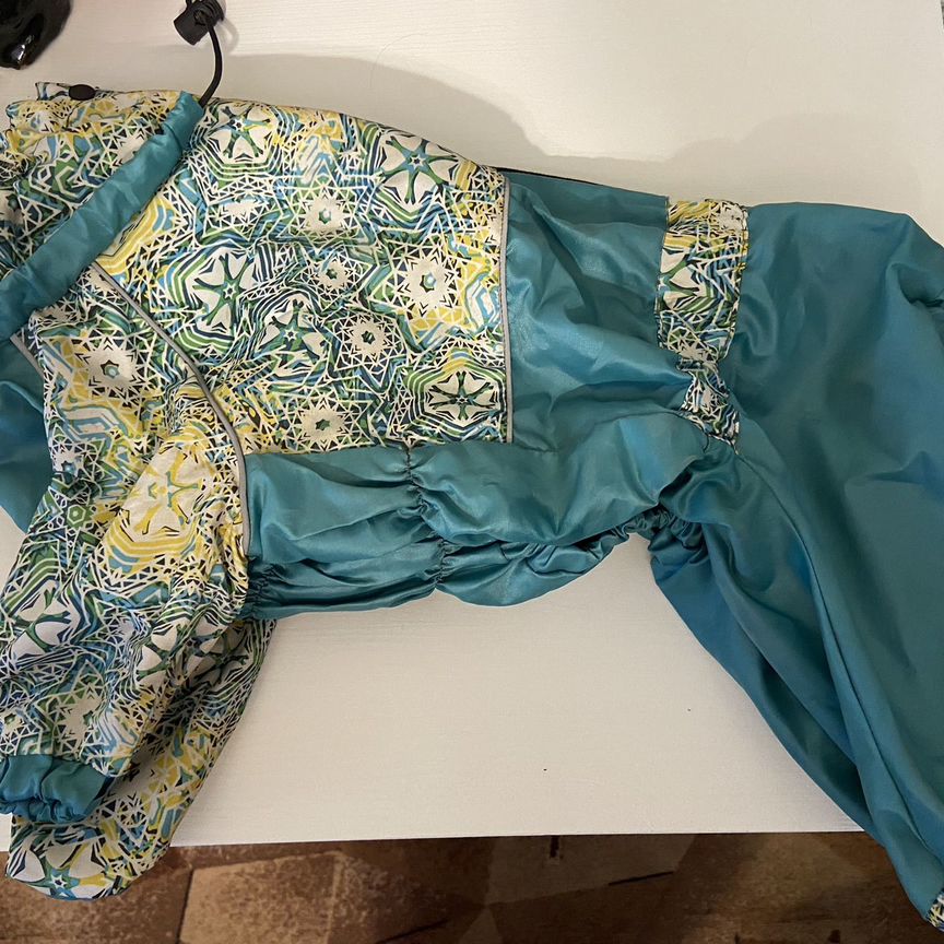 Дождевик на подкладе для собаки