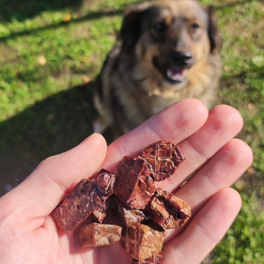 Говяжье лёгкое сушёные лакомства