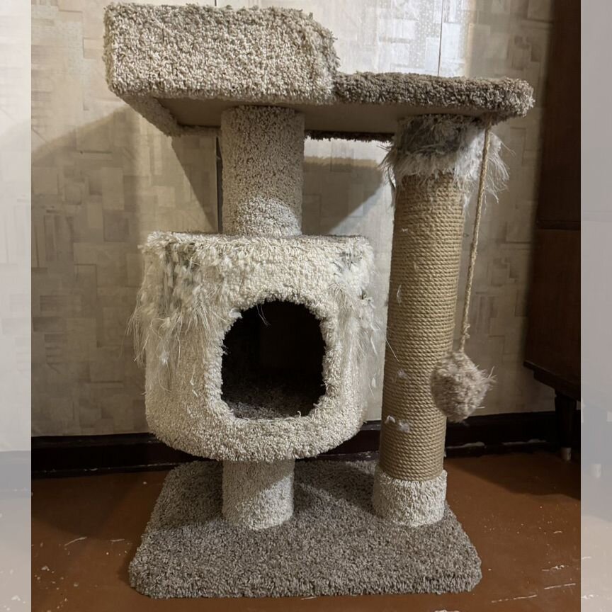 Когтеточка,домик для кошки