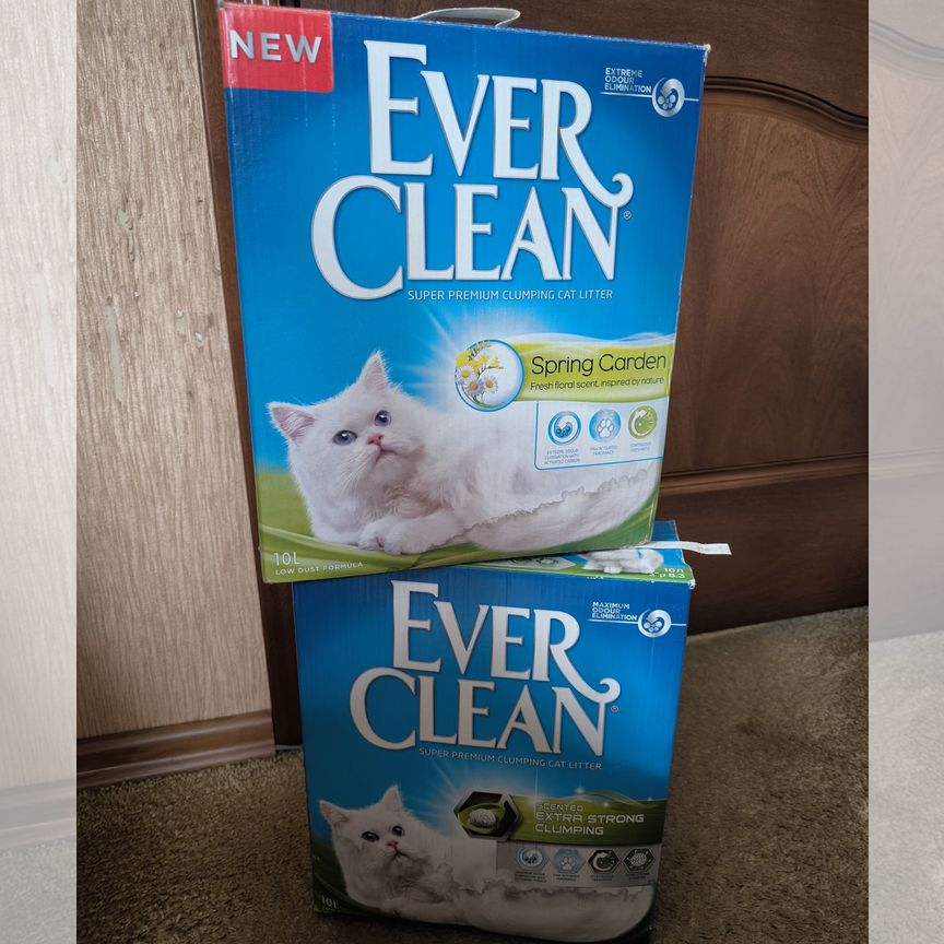 Наполнитель для кошачьего туалета Ever Clean