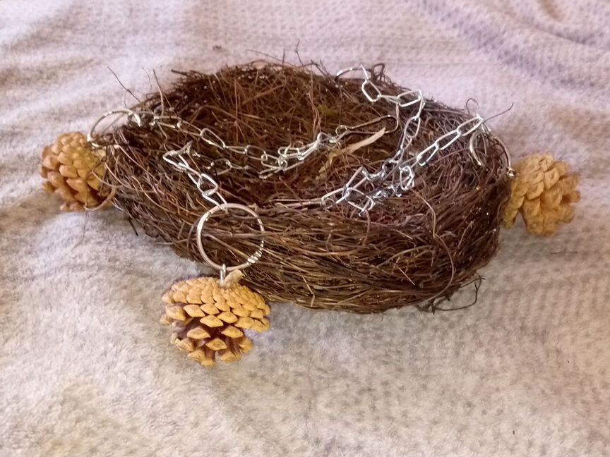 Подвесные качели гнездо для попугаев