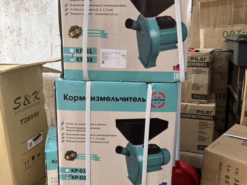 Зернодробилка донтех кр-02