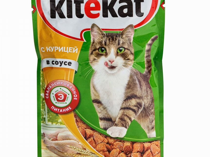 Корм доя кошек Kitekat