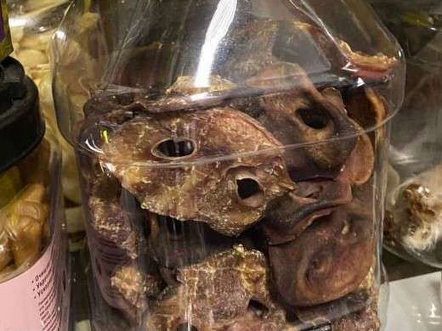Лакомства для животных Пятаки свиные поштучные