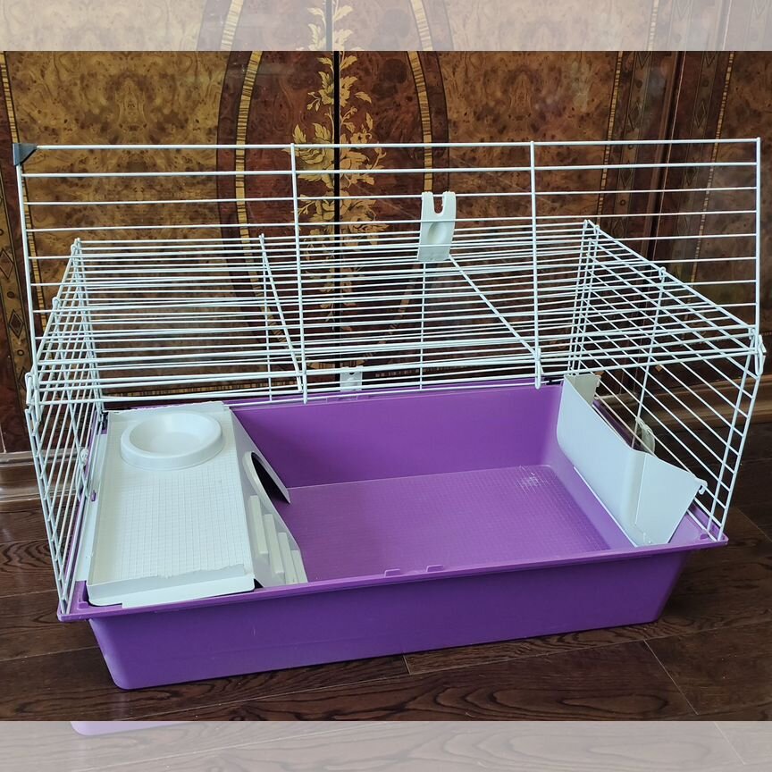 Клетка для грызунов большая 42-76-47 см. Резерв