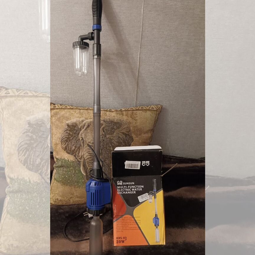 Акваквариумный фильтр электрический новый