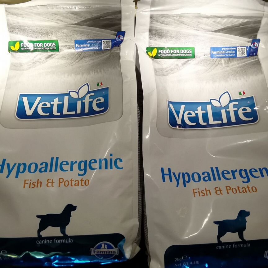 Farmina vet life hypoallergenic(fish/potato)