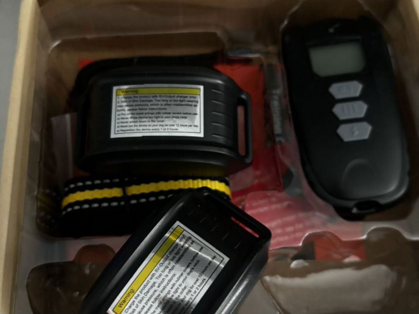 Электрический ошейник для двух собак