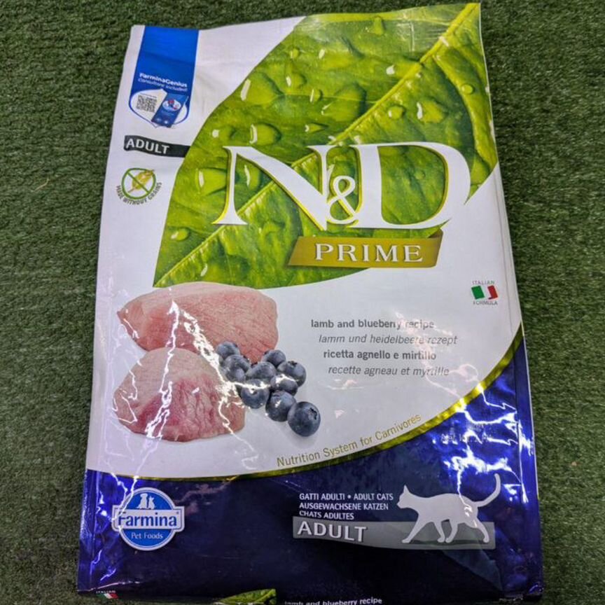 Корм для кошек Farmina Prime Ягненок 5 кг